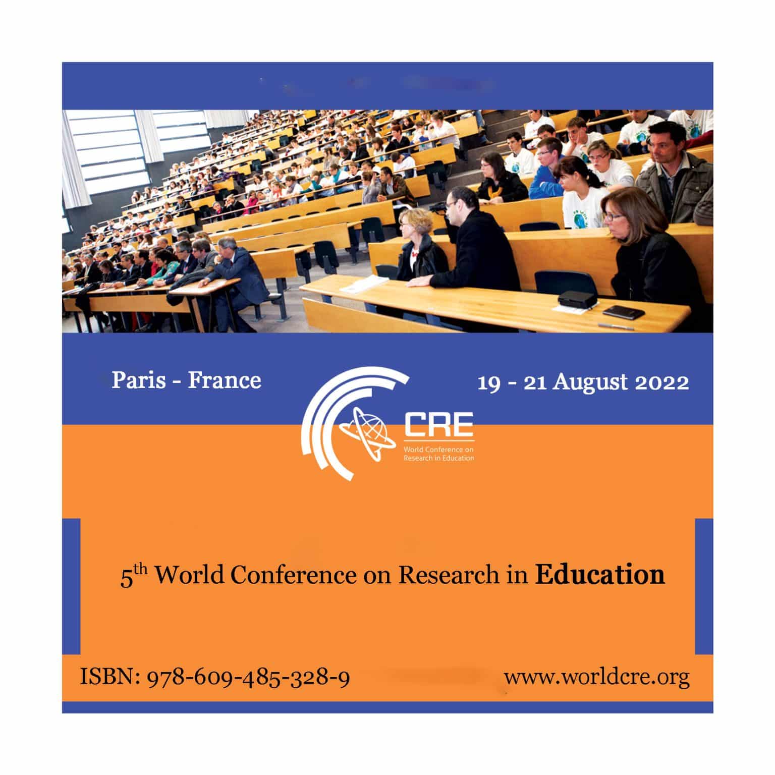 Proceedings of The 5th World Conference on Research in Education