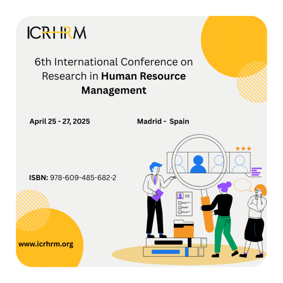 Abstract Book of the 6th International Conference on Research in Human ...